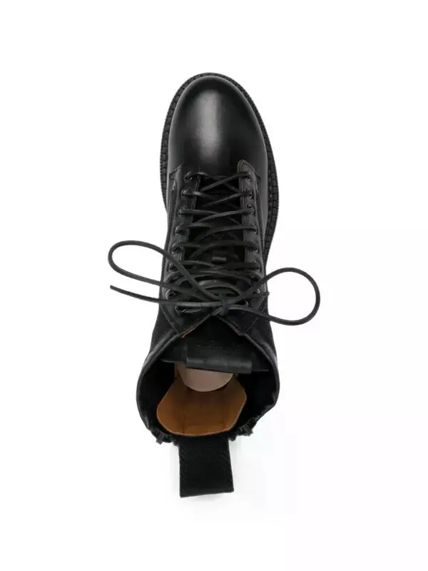 BUTTERO® Panelled Lace-up Boots