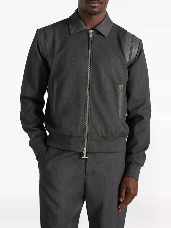 Manière De Voir Denis In Tailored Varsity Jacket