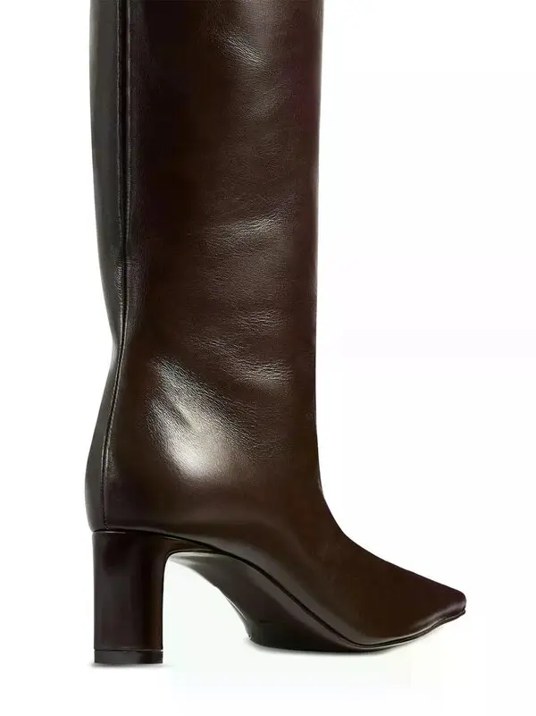 Khaite Square Toe Knee-high Boots