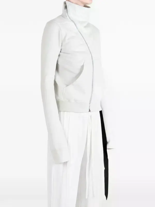 Rick Owens Asymmetric-zip Sweatshirt