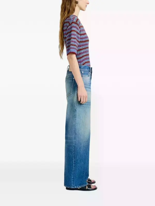 Proenza Schouler White Label Striped Crew Neck Sweater