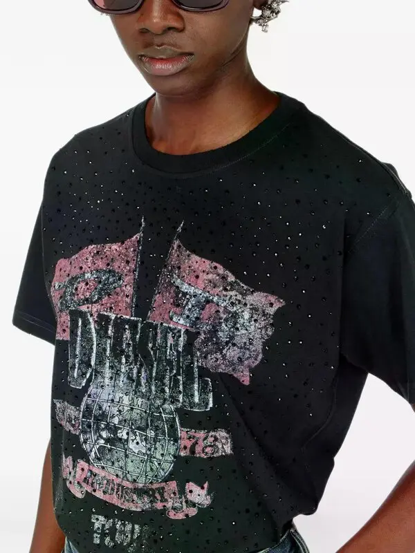 DIESEL® Embellished Graphic T-shirt
