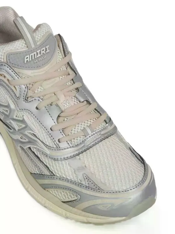 Amiri Metallic M-tech Panelled Mesh Sneakers
