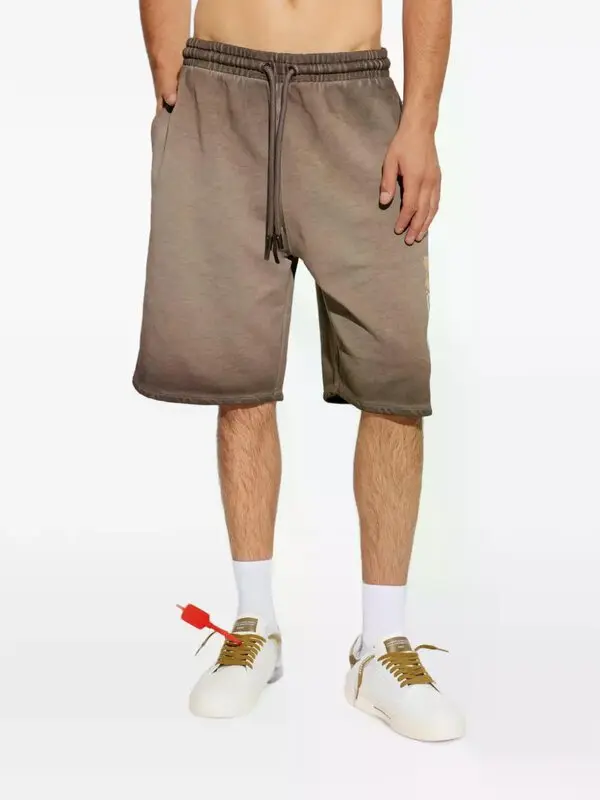 Off-White Graphic-print Drawstring Shorts