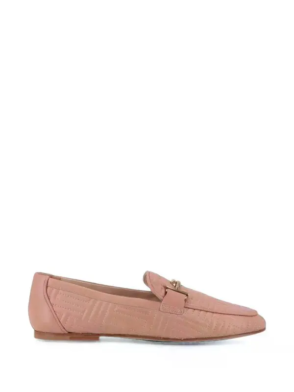 TOD'S Quilted T Timeless Loafers - Pink