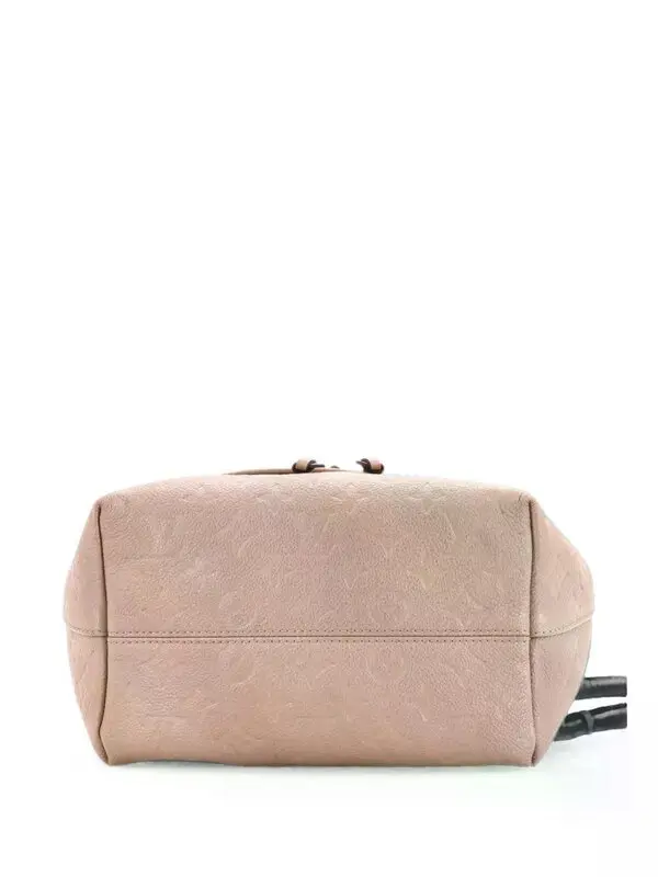 LOUIS VUITTON Montsouris Nm Monogram Empreinte Leather Backpack Pm