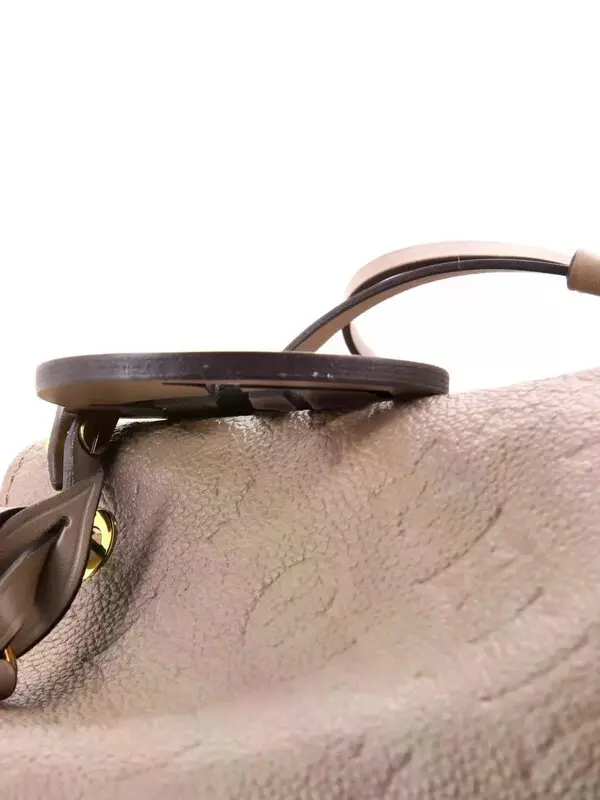 LOUIS VUITTON Montsouris Nm Monogram Empreinte Leather Backpack Pm