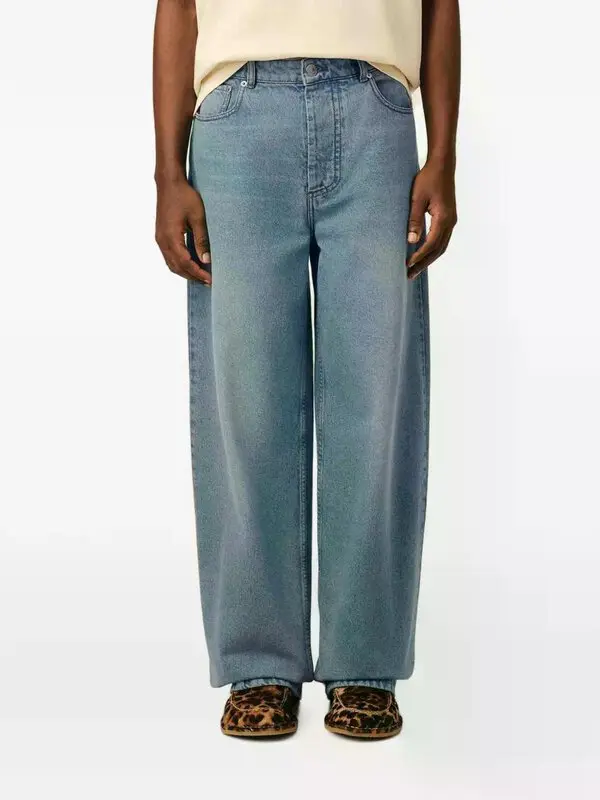 AMI Paris Baggy Fit Cotton Jeans