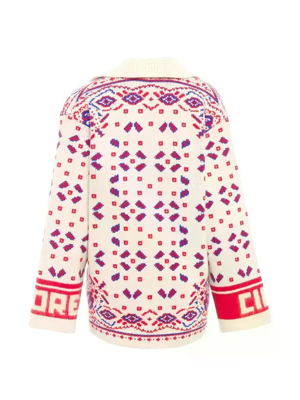 Giada Benincasa Fair Isle-knit Button-up Cardigan