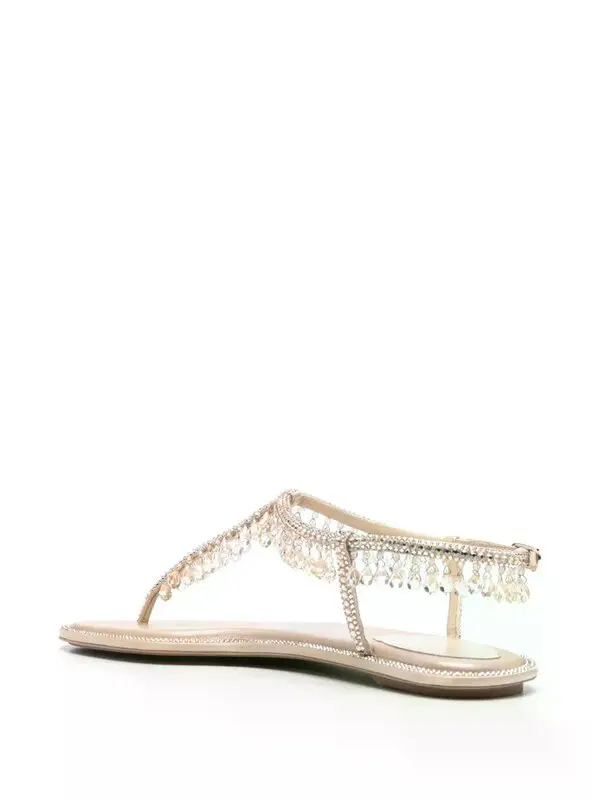 Rene Caovilla Chandelier Leather Sandals