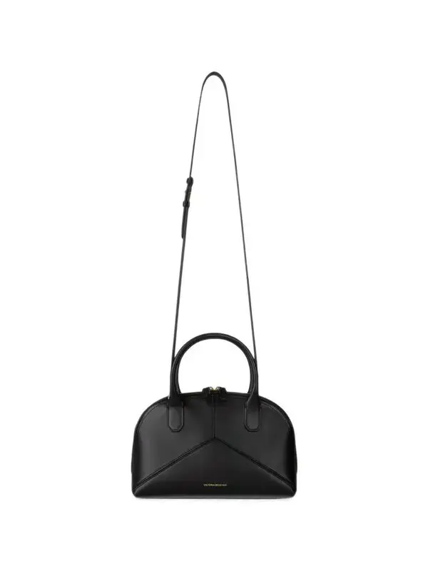 Victoria Beckham Small Doctor Leather Tote Bag - Black