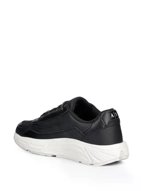 Armani Exchange Panelled Logo Sneakers