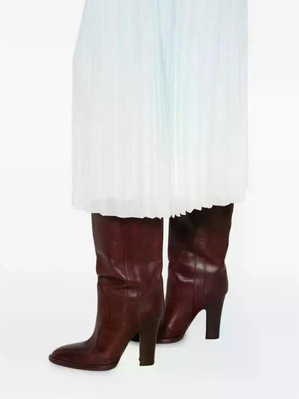 Maison123 Odessa Pleated Midi Skirt
