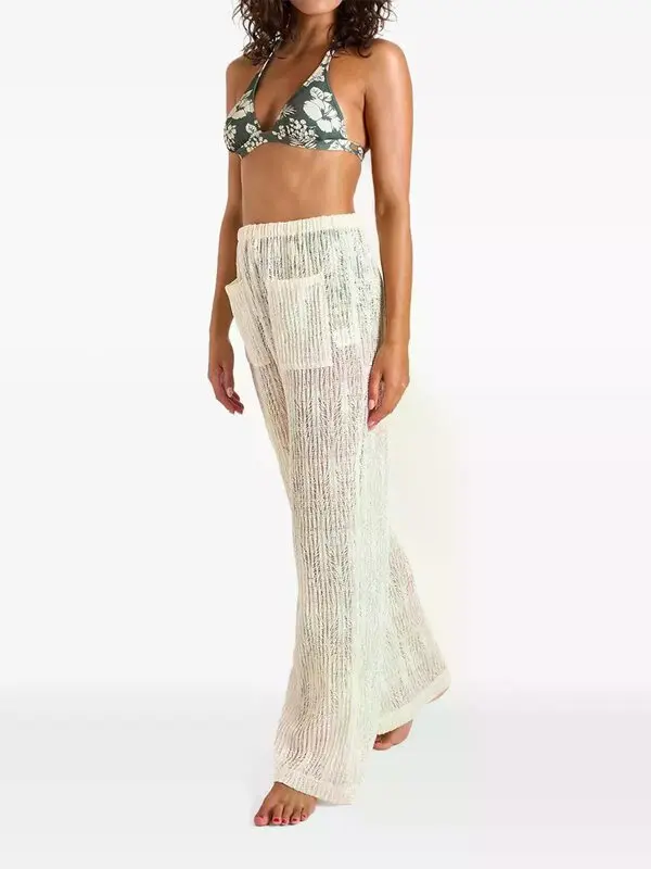 BANANA MOON Osmoze Beachsoul Pointelle-knit Trousers