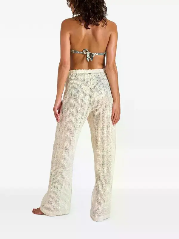 BANANA MOON Osmoze Beachsoul Pointelle-knit Trousers