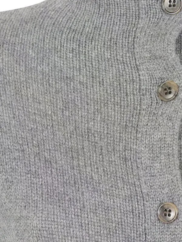 LISA YANG Zirelle Cashmere Mock-neck Cardigan