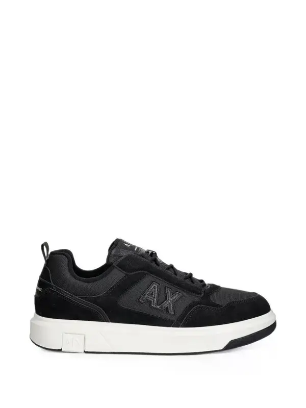 Armani Exchange Panelled Logo-patch Sneakers