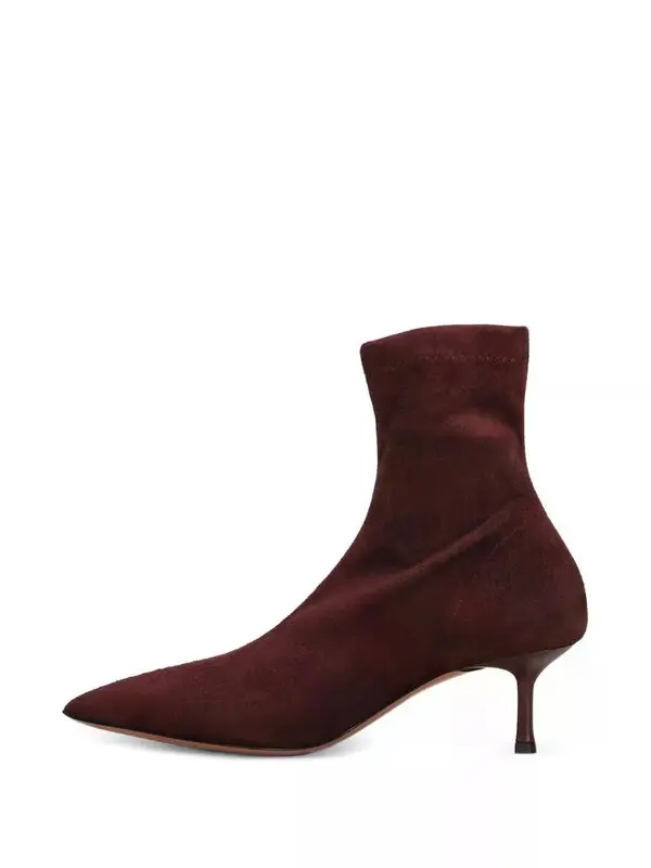 CASTAGNA Selene Pointed-toe Ankle Boots