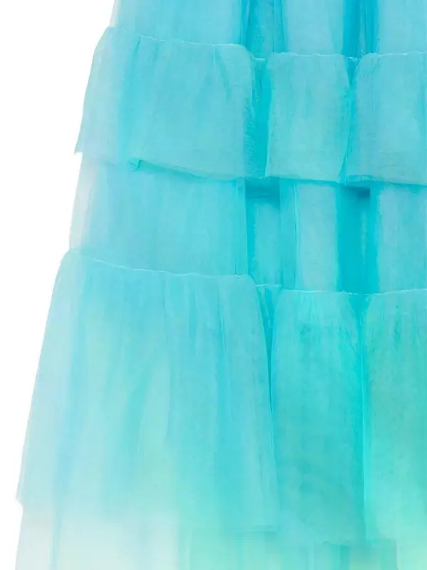 Cynthia Rowley Odette Tulle Skirt - Blue