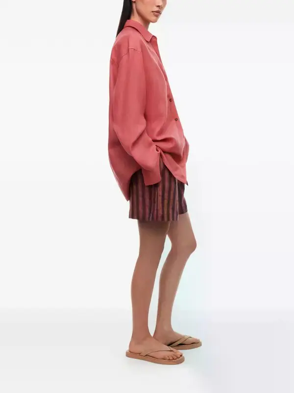 12 STOREEZ Patch-pocket Linen Shirt