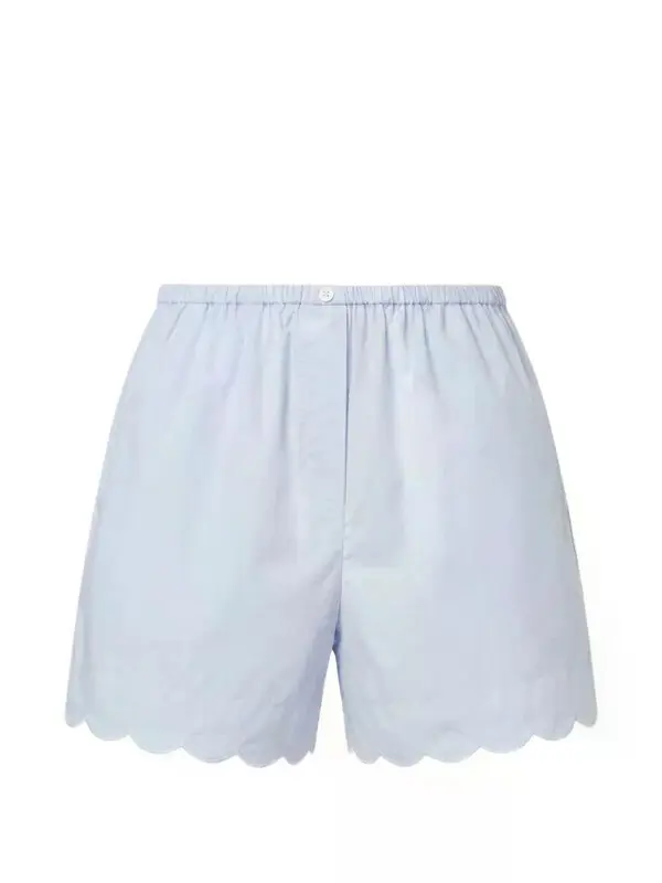 12 STOREEZ Rocaille Mini Shorts - Blue