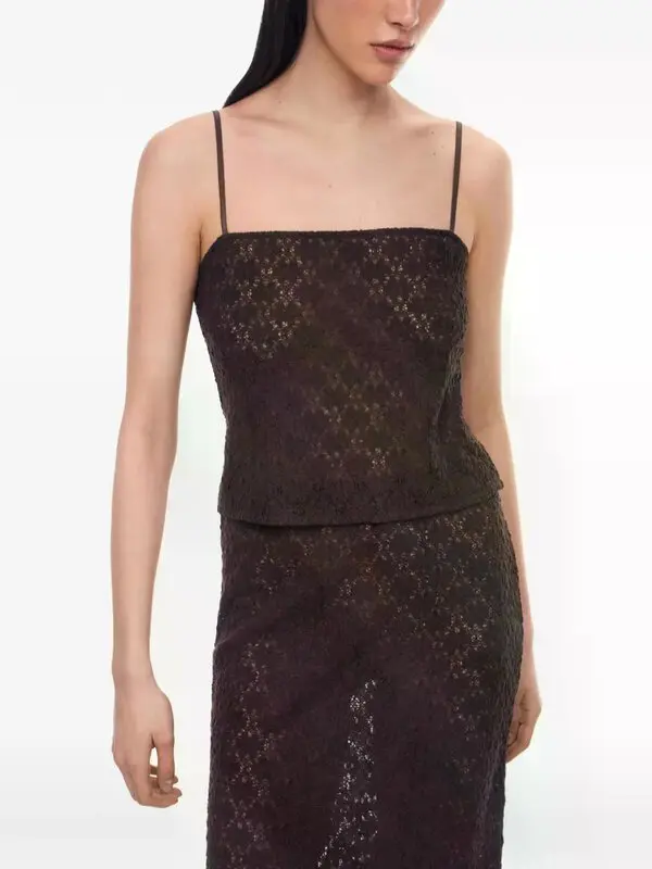12 STOREEZ Primrose Lace Camisole Top