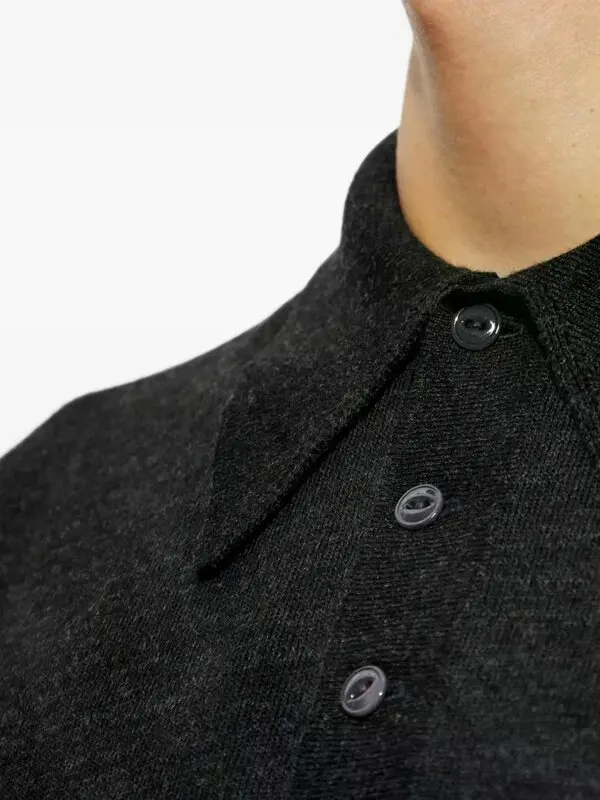 LEMAIRE Long-sleeve Polo Sweater