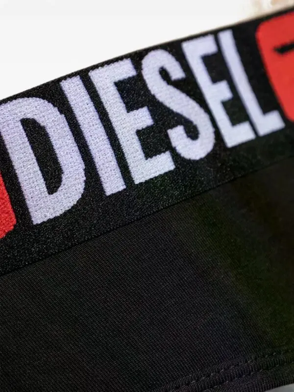 DIESEL® Three-pack Of Solid-colour Briefs