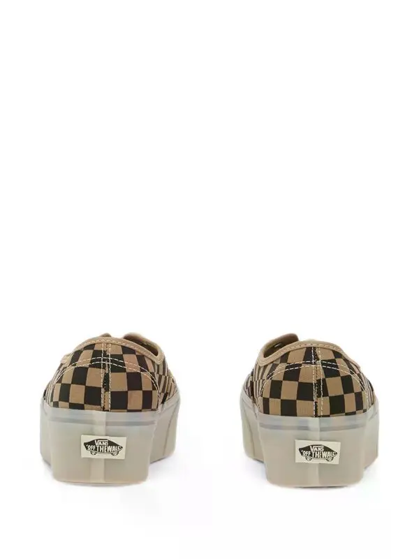 VANS Authentic Platform Checkered Sneakers