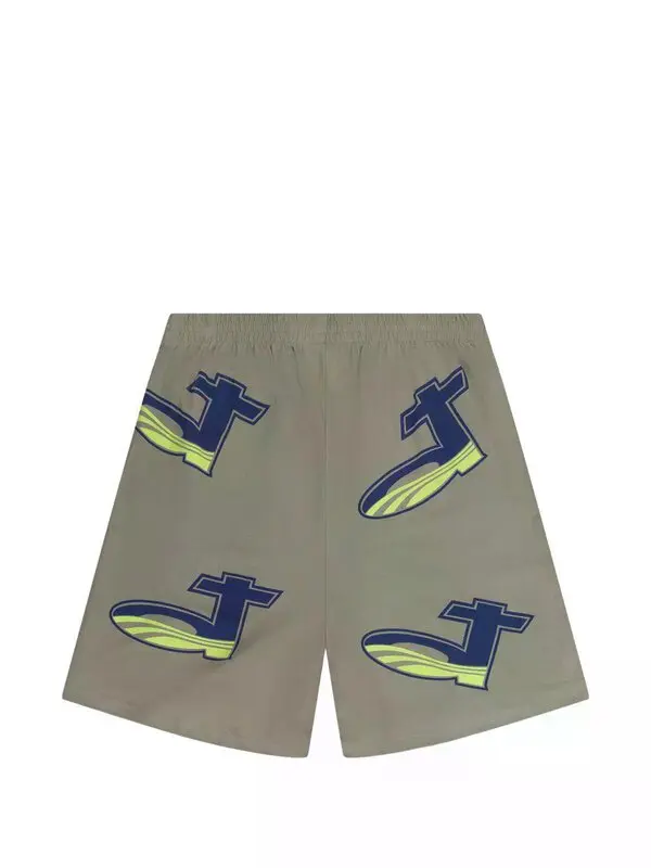 DENIM TEARS Graphic-print Shorts