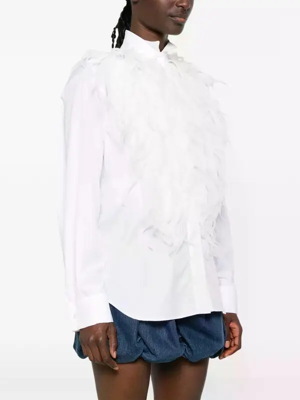 Viktor & Rolf Feather-embellished Shirt