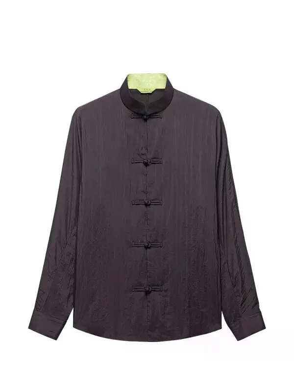 Shanghai Tang Fortune Frog-fastening Shirt