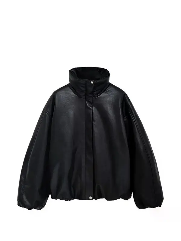 ANINE BING Cyrus Recycled Leather Jacket - Black