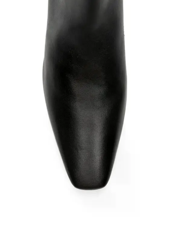TOTEME Pointed-toe Ankle Boots With Kitten Heel
