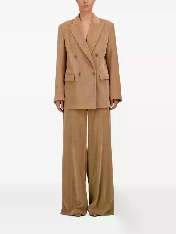 Herno Double-breasted Corduroy Blazer