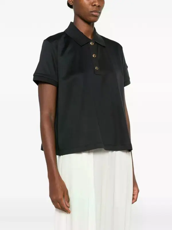 Moncler Logo-patch Polo Shirt