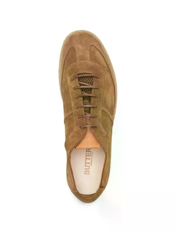 BUTTERO® Gum-sole Suede Sneakers