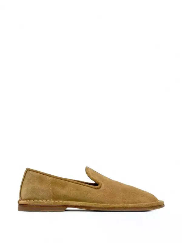 BUTTERO® Suede Loafers - Brown