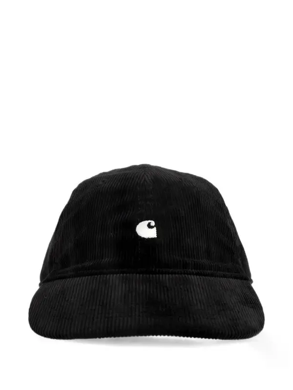 Carhartt Work In Progress Corduroy Embroidered Cap - Black