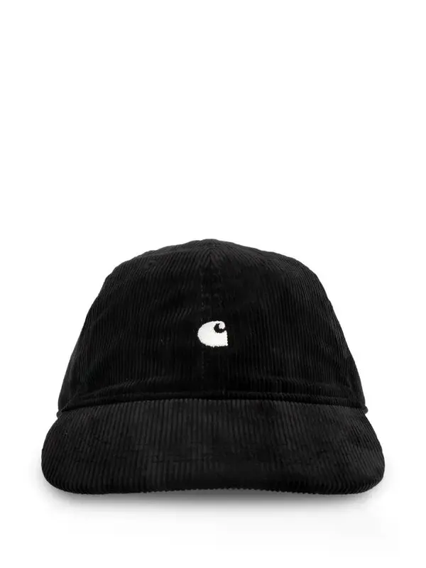 Carhartt Work In Progress Corduroy Embroidered Cap - Black