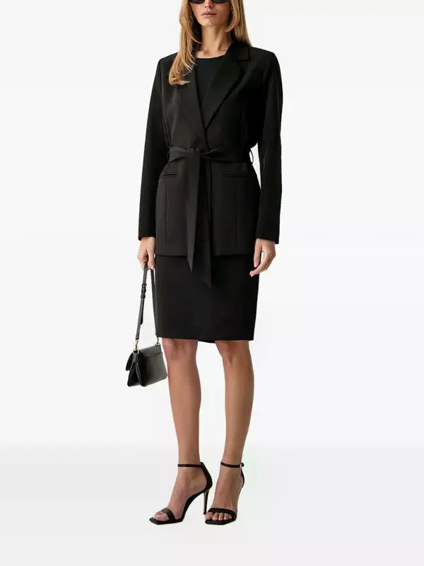 FRACOMINA Logo-plaque Darted Midi Skirt