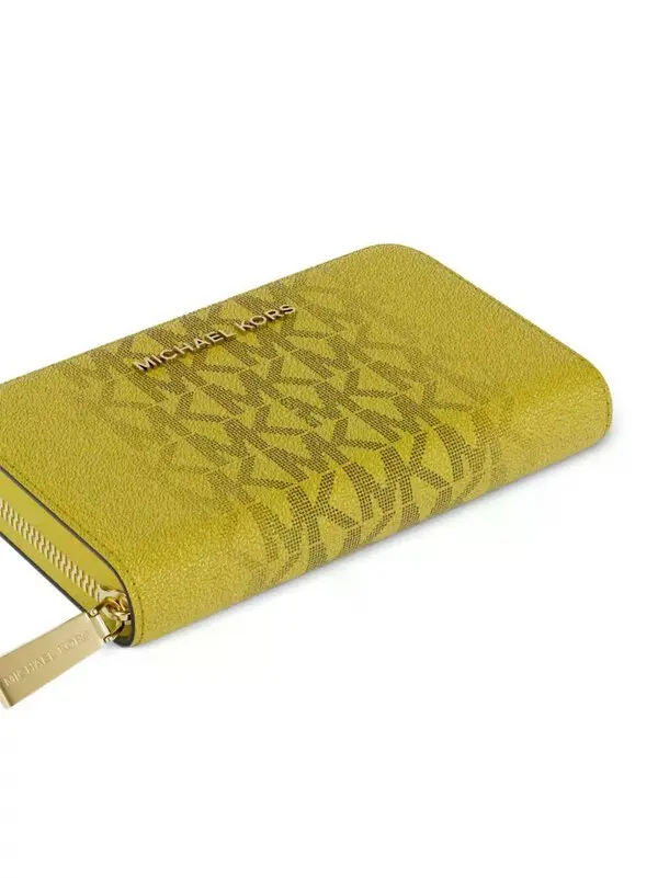 Michael Kors Monogram-print Zip-around Purse