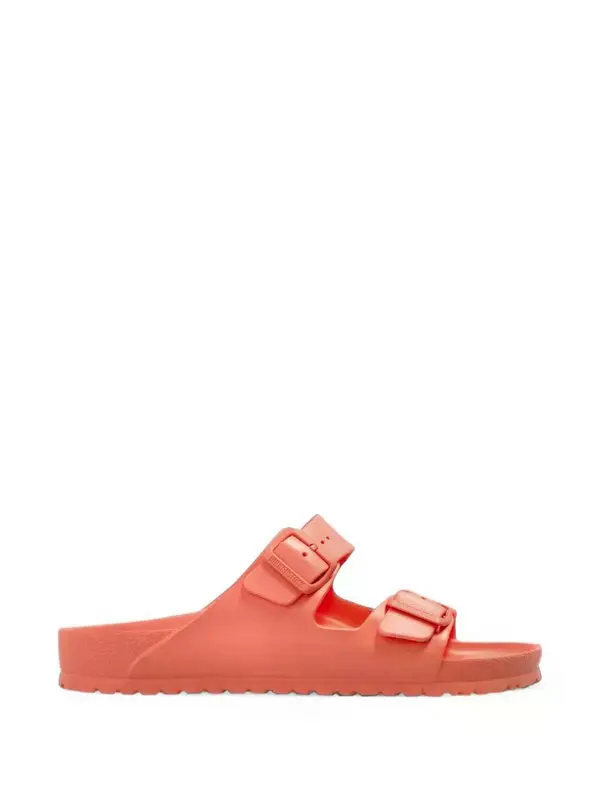 BIRKENSTOCK Arizona Buckle-fastening Slides - Orange
