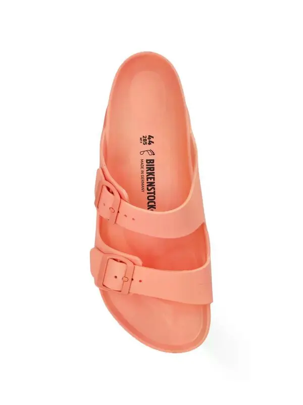 BIRKENSTOCK Arizona Buckle-fastening Slides - Orange