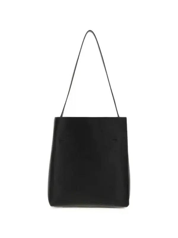 Marni Embroidered-logo Leather Tote Bag