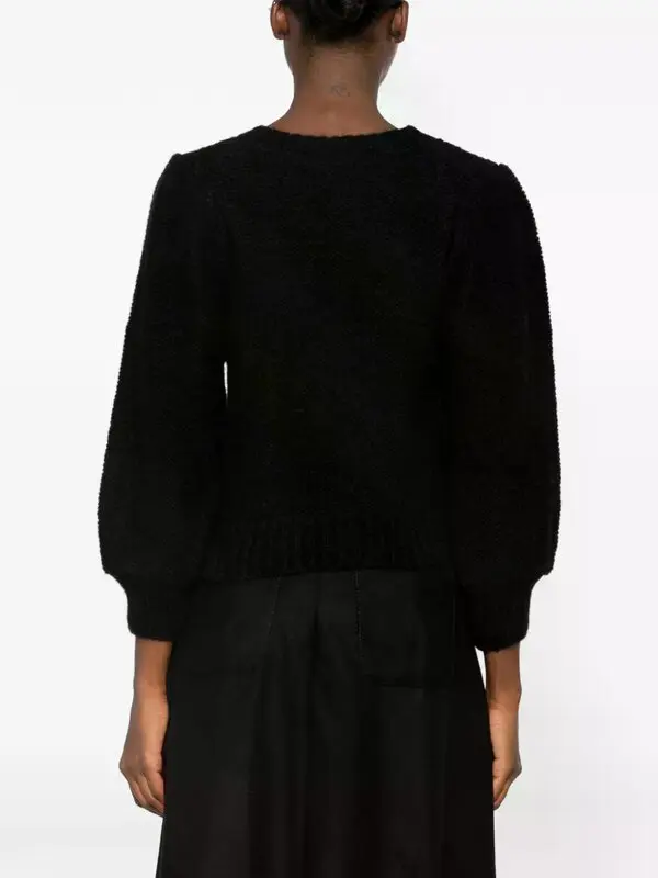 SUSANNE BOMMER Puff Sleeve Sweater