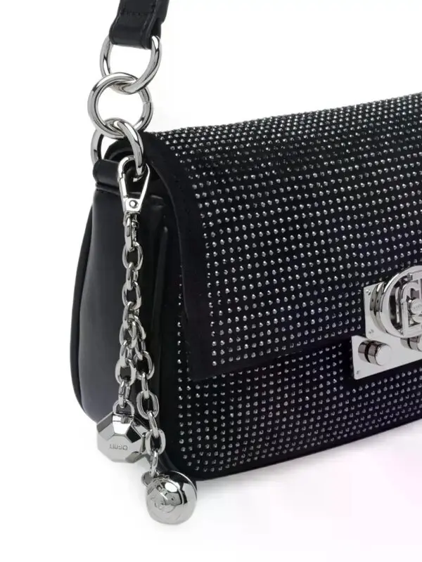 Liu Jo Embellished Shoulder Bag With Chain Charm