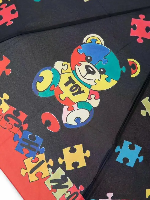 Moschino Puzzle-print Umbrella