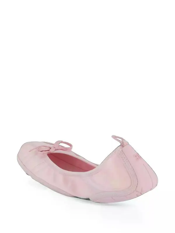 Balenciaga Bow-detail Panelled Ballet Flats