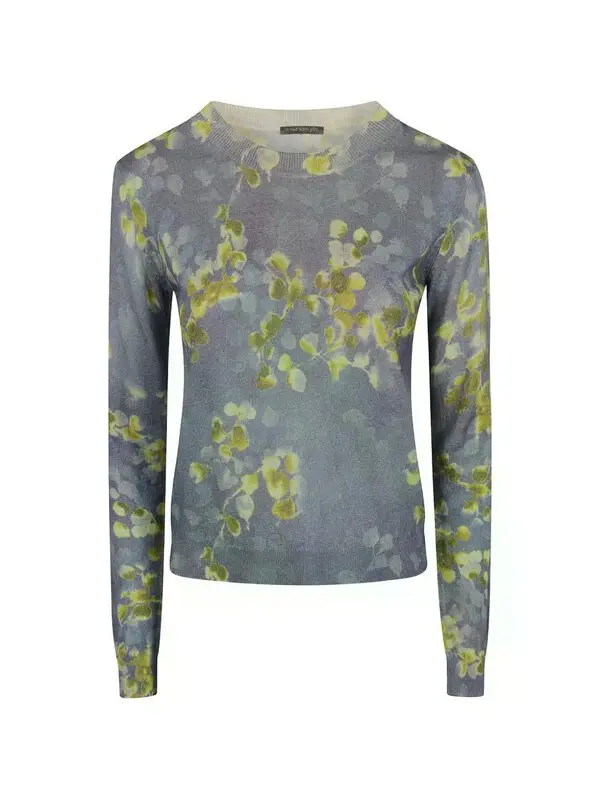 IN BED WITH YOU Floral-print Sweater